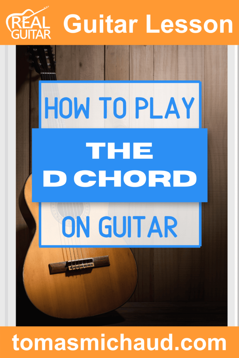 How To Play The D Chord | Beginner Guitar - Real Guitar Lessons by ...
