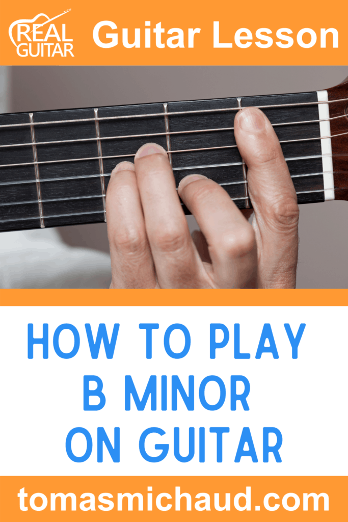 Bm Guitar Chord [Easy] - 3 Versions by Tomas Michaud of Real Guitar