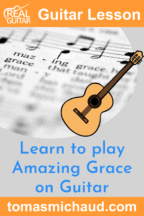 Amazing Grace Guitar Chords (Easy Version)