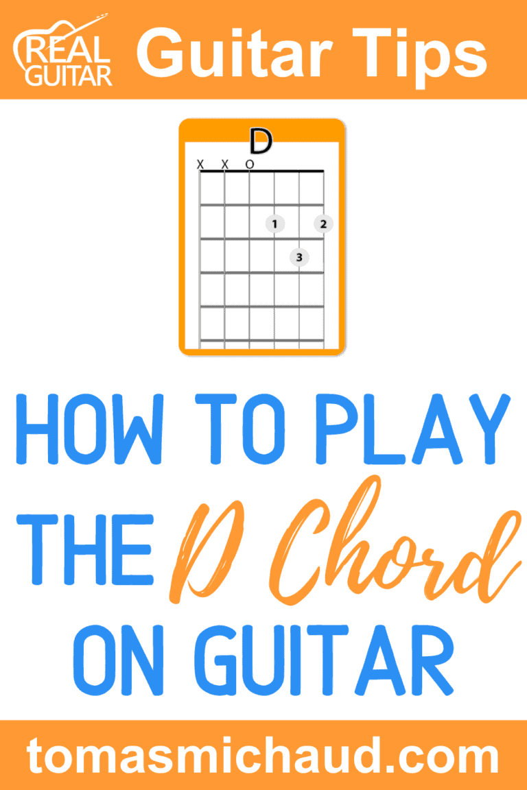 How To Play The D Chord | Beginner Guitar - Real Guitar Lessons by ...