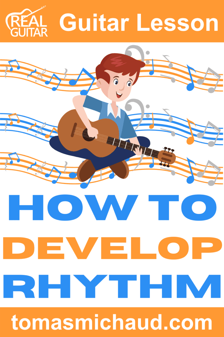 How To Develop RHYTHM On Guitar And Play On Beat