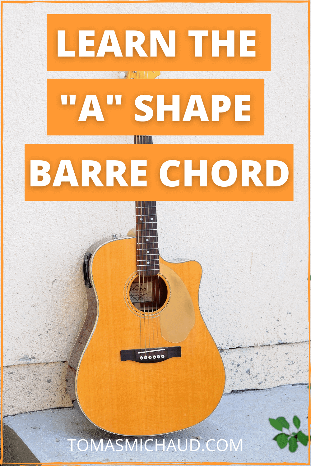 “A” Shape Barre Chord Troubles? - Real Guitar Lessons by Tomas Michaud