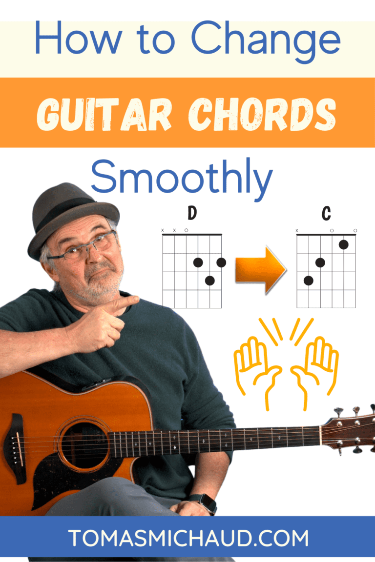 How to Play Clean Guitar Chords - Real Guitar Lessons by Tomas Michaud