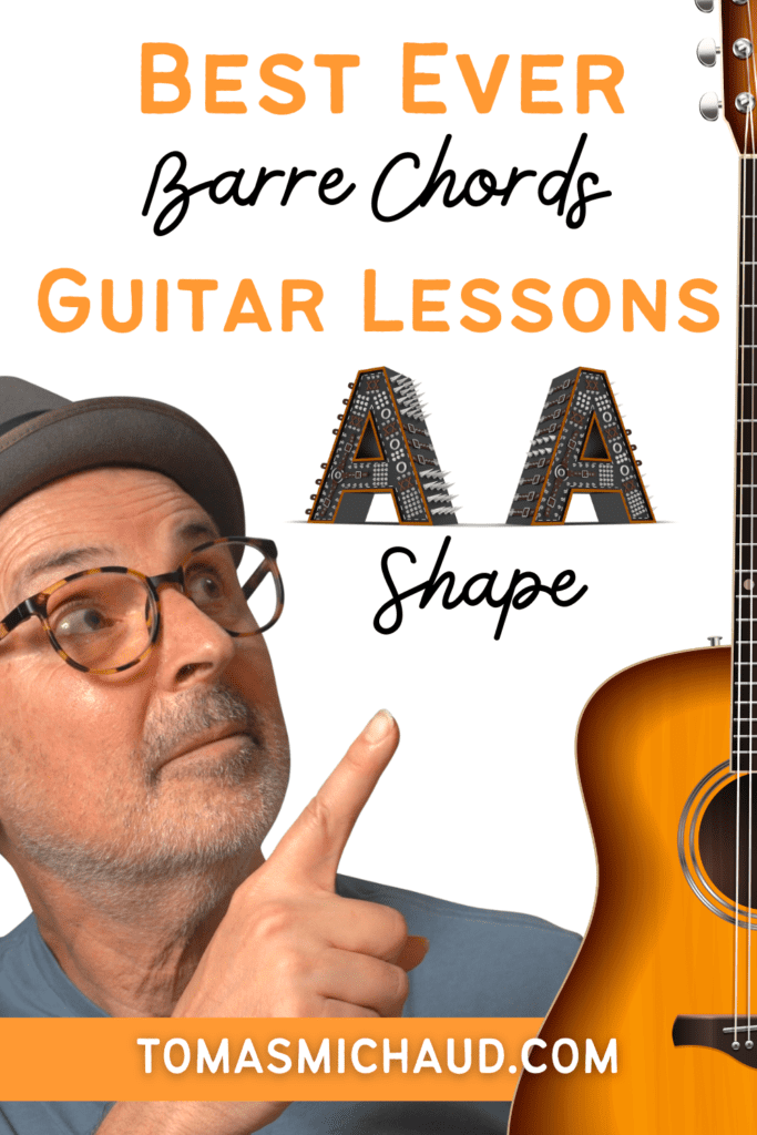 “A” Shape Barre Chord Troubles? - Real Guitar Lessons by Tomas Michaud