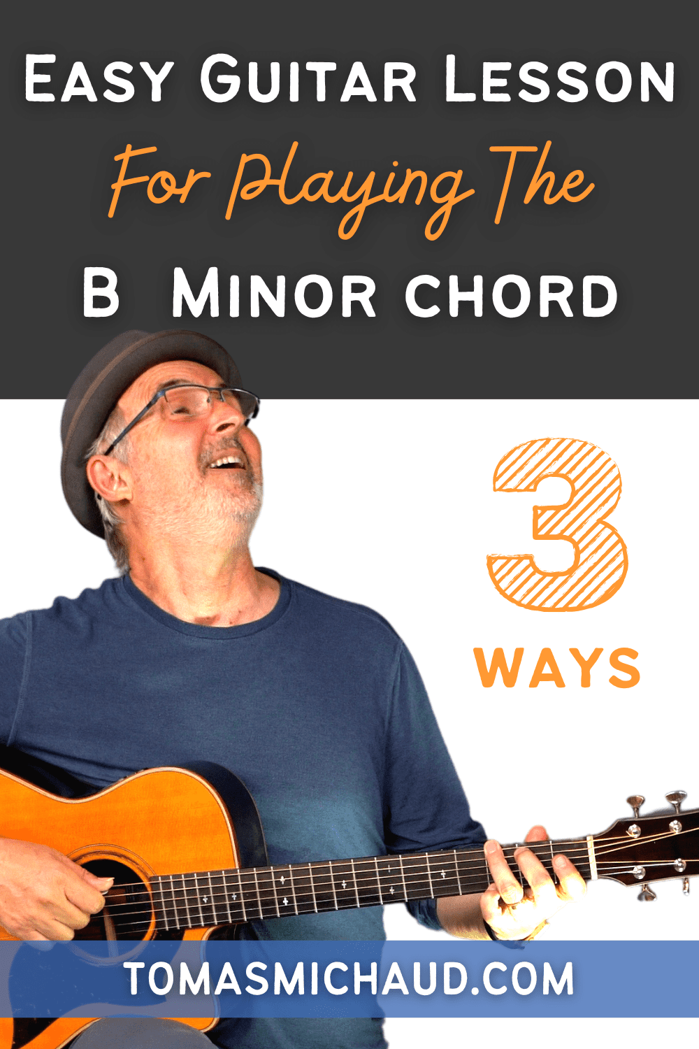 Bm Guitar Chord [Easy] - 3 Versions by Tomas Michaud of Real Guitar